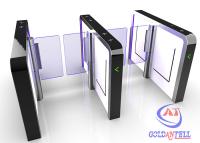 China 40 Person / Minute Swing Barrier Gate Access Control Low Noise Automatic For Office for sale
