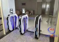 China Customize OEM ODM Security Turnstile Gate Speed Swing Turnstile Gate For Gym Cinema School for sale