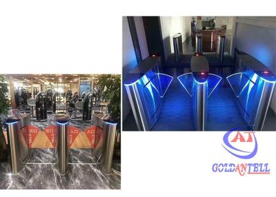 China 304SUS High Speed Swing Barrier Turnstile Face Recognition Turnstile for sale