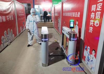 China Waterproof Speed Turnstile Gate Anti Epidemic With Facial Recognition / Temperature Test for sale