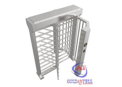 China RFID Card Face Full Height Turnstile High Saftey Single / Double Lane For Prison for sale