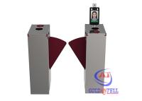 China Pedestrian Flap Turnstile Barrier Security Barrier Gate With Facial Recognition for sale