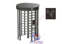 China IP62 Outdoor Anti Rust Access Control Turnstile Gate Stainless Steel Full Height for sale