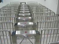 China Indoor Stainless Steel Body Security Tripod Turnstile With High Quality for sale