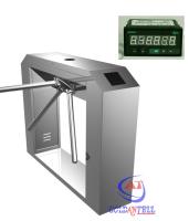 China Rfid Card Tripod Turnstile Gate With Counter For Visitor Magement System for sale