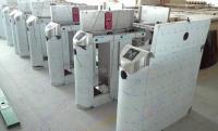 China High Speed Glass Lane Flap Turnstile Barrier Gate for sale
