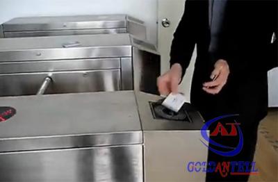 China Flexible Fast Pass Speed For RFID Card / wristband Control Sytem With Automatic Barrier Turnstile for sale