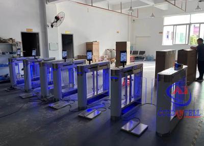 China Low Noise TCP IP Flap Gate Turnstile Multifunctional Access Control for sale