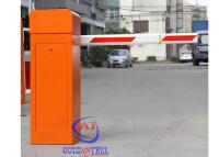 China Automatic car park barriers RFID Card Reader / CE vehicle barrier gates For Parking Lot for sale