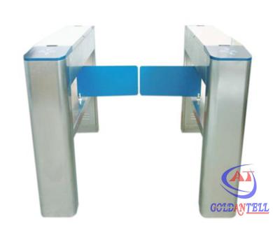 China IC ID Card High Capability Swing Barrier Gate Dual Way , Pedestrian Swing Barrier for sale