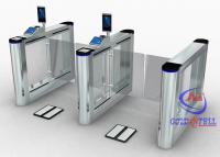 China Indoor / Outdoor Disable Entrance Speedgate Turnstile Optical Half Height Turnstiles for sale
