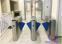 China Stainless Steel Electrical gate turnstile entrance Fingerprint Access Control System for sale