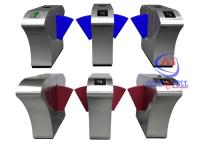 China Automatic waist height Flap Barrier Gate for Enterprise ’ s Entrance and Exit Attendance for sale