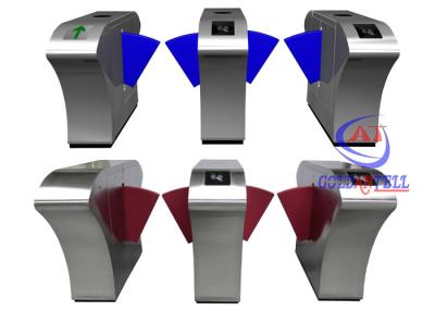 China Automatic waist height Flap Barrier Gate for Enterprise ’ s Entrance and Exit Attendance for sale