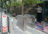 China Water proof stainless Swing Barrier Gate , Swimming Hall swing arm barrier for sale