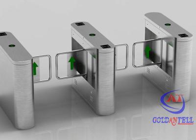 China Smart double Lane walkway entrance security systems Half height for sale