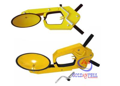 China Heavy Duty Car Wheel Clamp Protection Locks / Adjustable Size wheel clamps for cars for sale