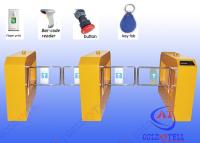 China 50HZ Access Control turnstile security gates With Infrared Rays RS485 Interface for sale
