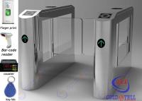 China Bi directional waist high automatic swing gate Access Control System for sale