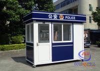 China Steel Structure Portable security guard room With Casters , 20 Years Warranty for sale