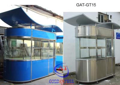China Tall Managemeny Control Public sentry style garden shed With Ellipse Shape for sale