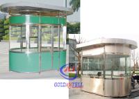 China Custom reliable Portable Prefab Sentry Guard Booth SUS 304 made for sale