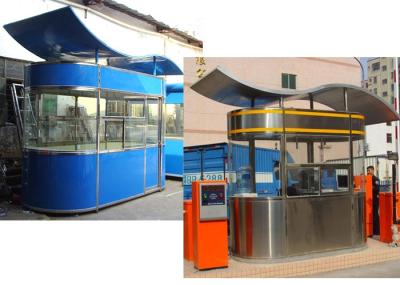 China Environmental Luxury Sentry Box , Portable Security Guard Booths water proof for sale
