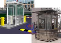 China Prefabricated Safety Guard Kiosk , Sentry Garden Shed Ce Approved for sale