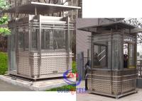China Government Departments Luxury Sentry Kiosk Custom Size And Color for sale