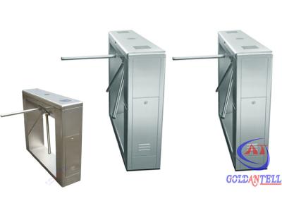 China Office Building Automatic controlled access turnstiles Waist High for sale