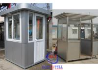 China Simple Customized Prefabricated Sentry Box Used In Police Station for sale