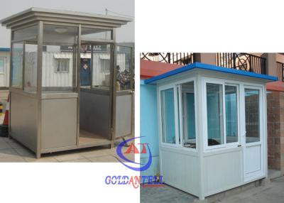 China Economic Garden Sentry Box / Guard House Layout 2 Years Warranty for sale