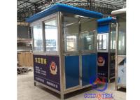 China Steel Structure Prefabricated Sentry Box , security guard room Movble for sale