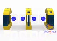 China One Way Turnstile Entrance Gates QR Code RFID Reader Access Control Turnstile Gate for sale
