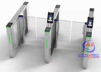 China Buzzer Alarm Fastlane Turnstiles Brushless Servo Motor Fingerprint Scanner For Office for sale