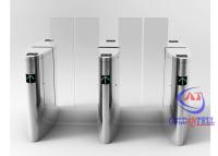 China Mechanism DC Brushless Motor Speed Turnstile Gate Automatic 1.8meter Height Glass Barrier for sale