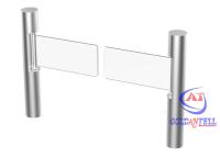 China Automatic Access Control Supermarket Entrance Gate Movable 600-900mm Pass Width for sale