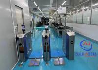China Security Metal Turnstile Outdoor Entrance Access Control With ESD QR Code Scanner Reader for sale
