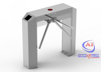 China Semi automatic Tripod Turnstile Gate Access Control System With RFID Reader for sale