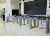 China Gyms Hotels Airport Swing Barrier Gate With Facial Recognition / NFC Access for sale
