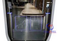 China Flap / Swing Speed Turnstile Gate QR Code Turnstile For Public Office for sale