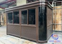 China Custom 1800*1800*2500mm Security Guard House Outdoor Sentry Box for sale