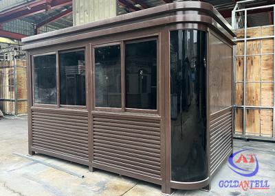 China Custom 1800*1800*2500mm Security Guard House Outdoor Sentry Box for sale
