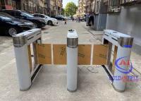 China Waist High Gates Outdoor Waterproof 304SS Pedestrian Control System for sale