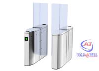 China Anti Tailgate Full High Security Turnstile Gate Double Lane Entry System for sale
