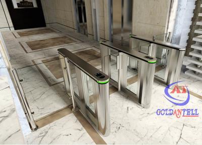 China Waist Height Safety Pedestrian Turnstiles 900mm Passage Access Control Door for sale