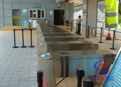 China Ticket management Barcode Reader turnstile entry systems for sale
