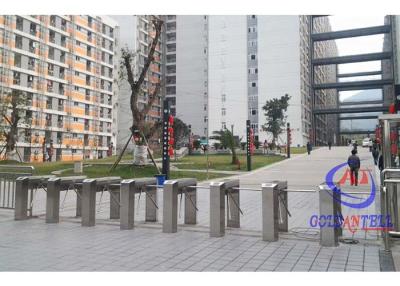 China Outside Security Access Control Tripod Turnstile Gate Bi Directional 30 - 40 Persons/min for sale