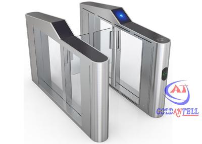 China Width 900mm Pedestrian Turnstile Gate Stainless Steel 304/316 Double Wing for sale