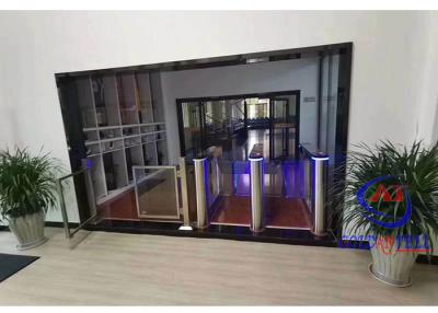 China Semi Automatic Facial Recognition Turnstile Stainless Steel 304 Turnstile 1200*280*1000mm for sale